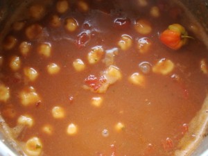 préparation dombrés haricots rouges viande salée