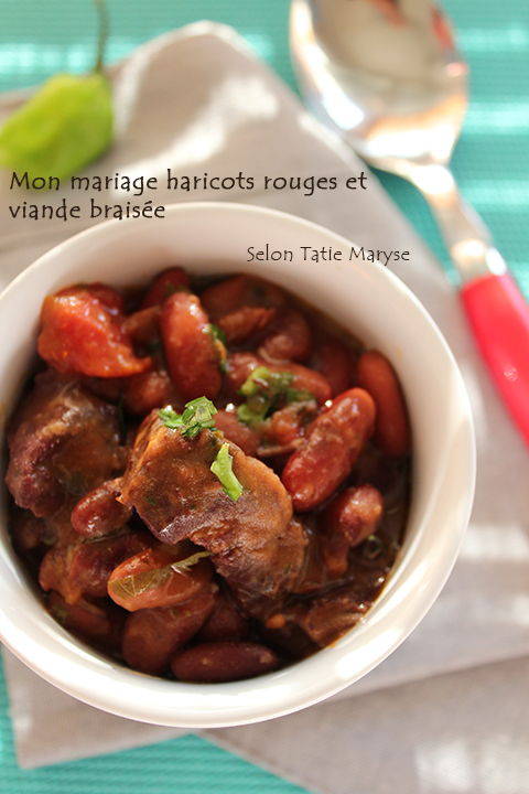 Connaissez-vous les haricots rouges à la viande braisée?