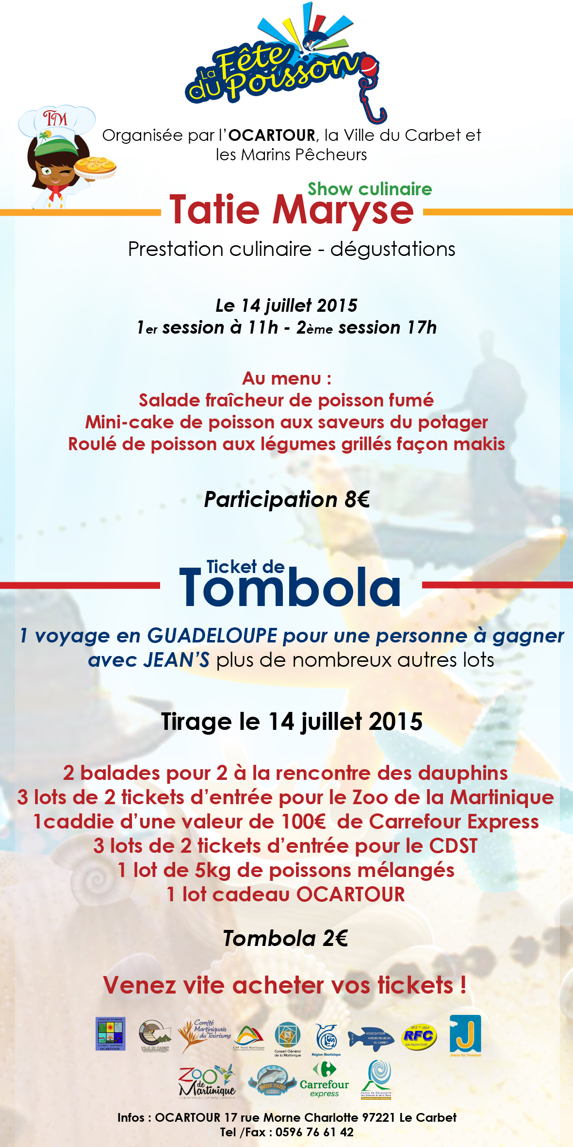 Tatie Maryse Fête du poisson