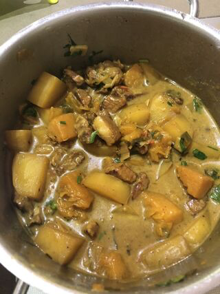 recette curry créole
