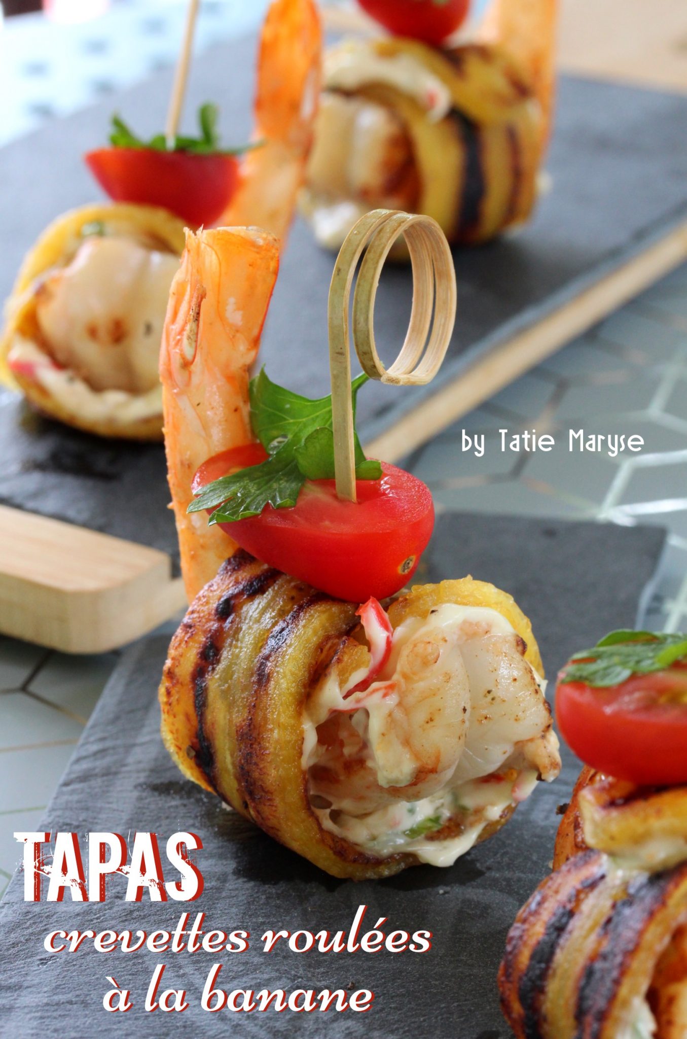 🎥 Crevettes roulées à la banane, les tapas gourmands version antillaises