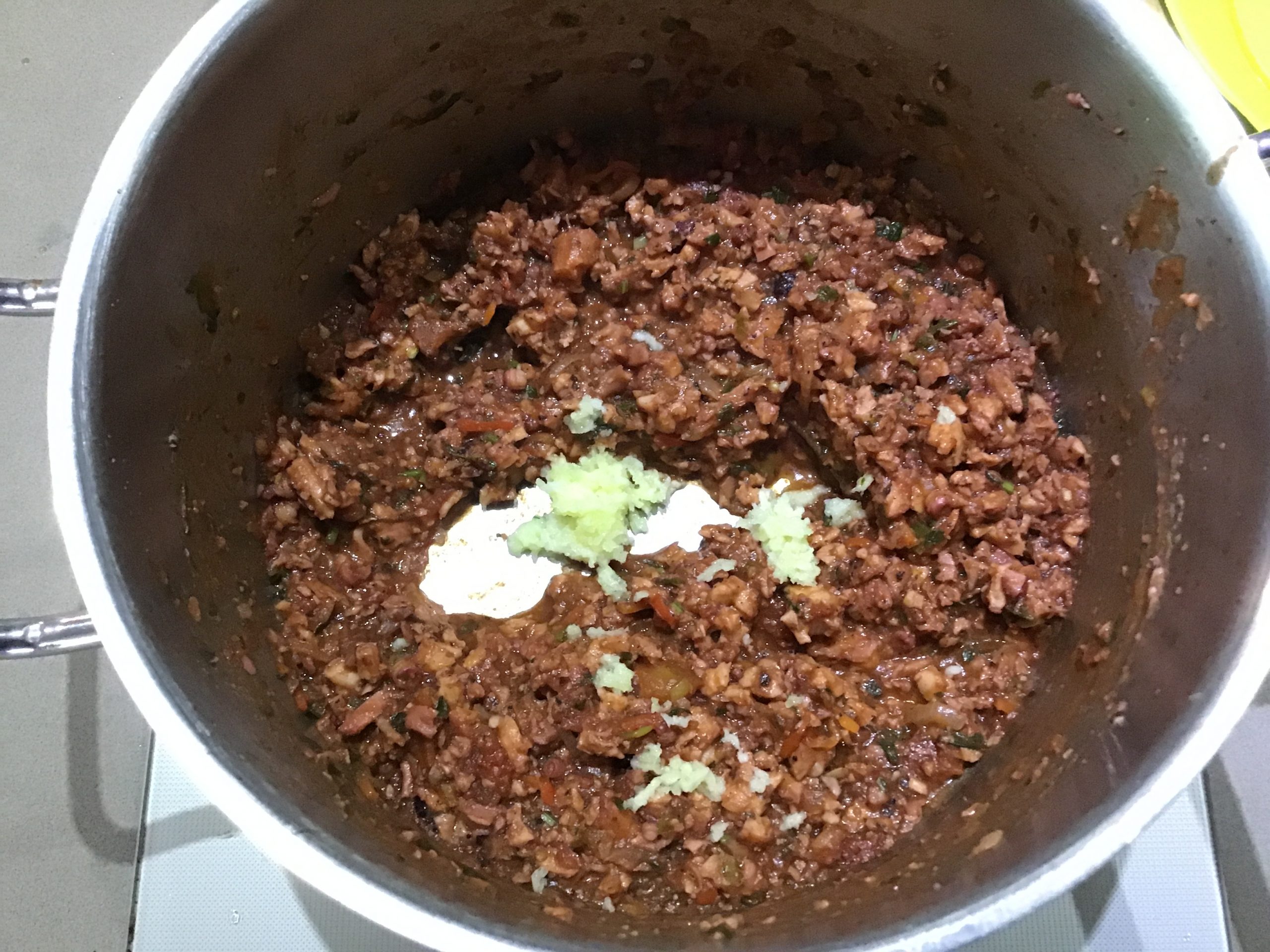 Tourte au chatrou antillaise