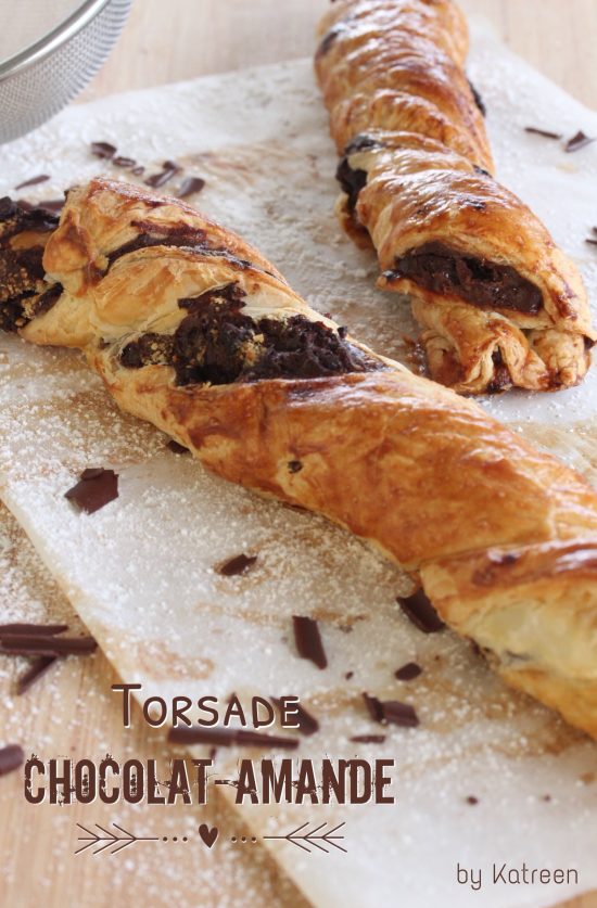 Cédez à la tentation d'une torsade chocolat amande au goûter