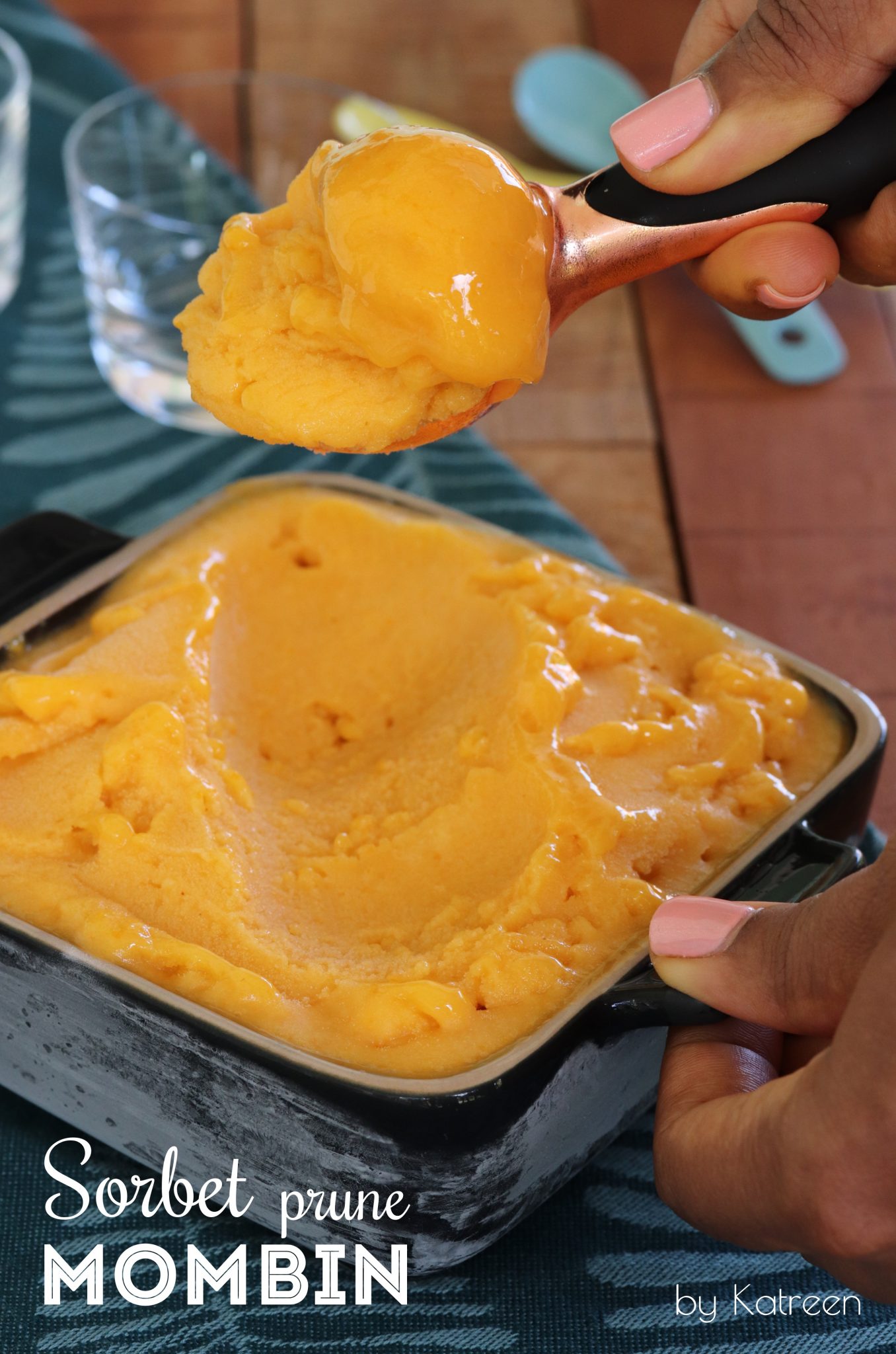 Le sorbet mombin, quelle meilleure façon d'apprécier ce fruit de chez nous