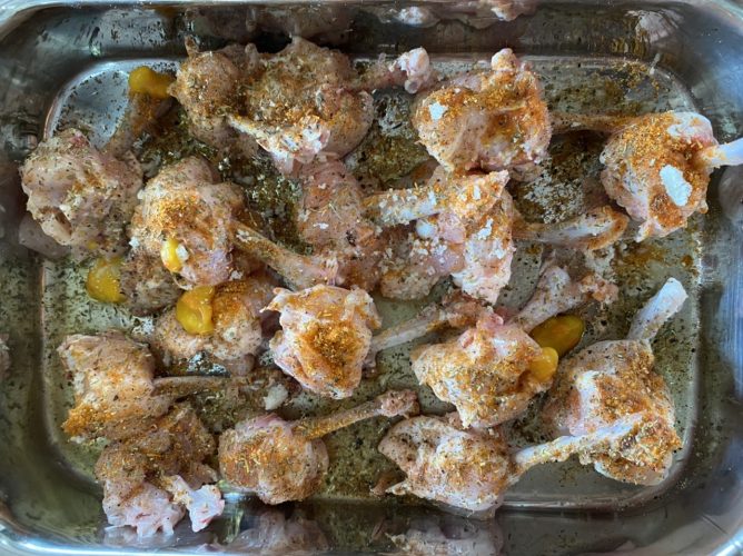 Des pilons panés délicieusement épicés à déguster du bout des doigts