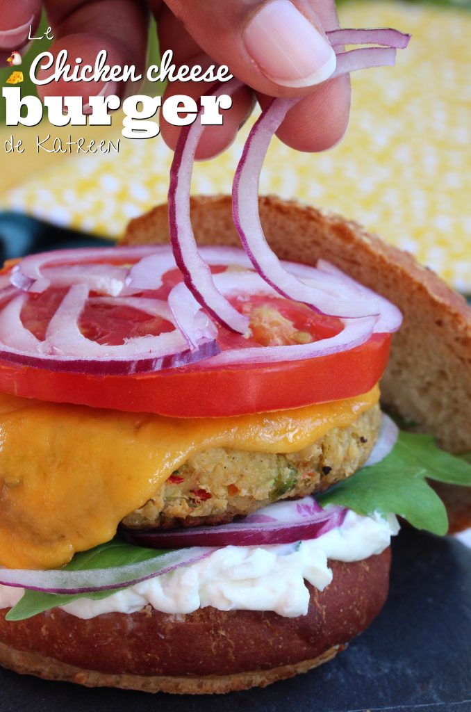 Recette du Chicken CHEESEBURGER de Tatie Maryse