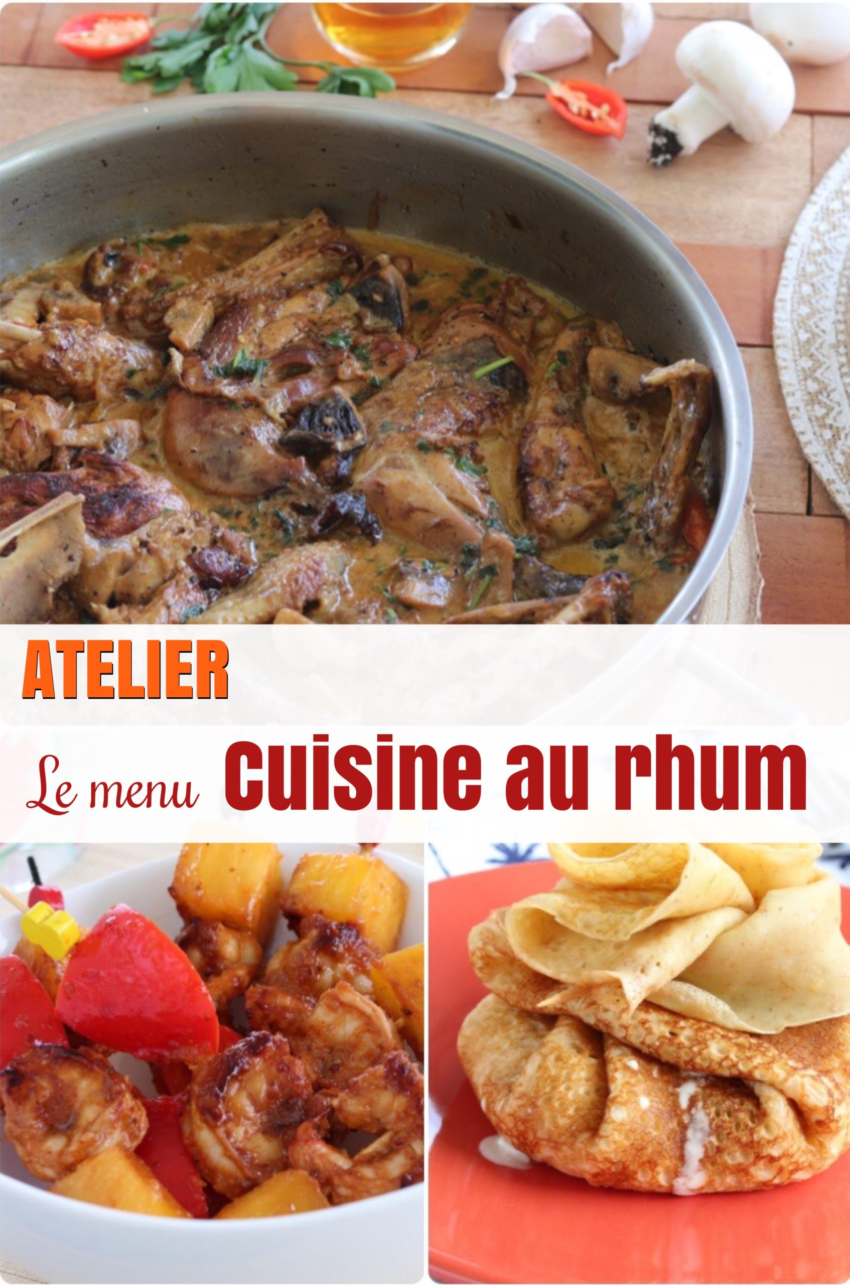 atelier Cuisine au rhum