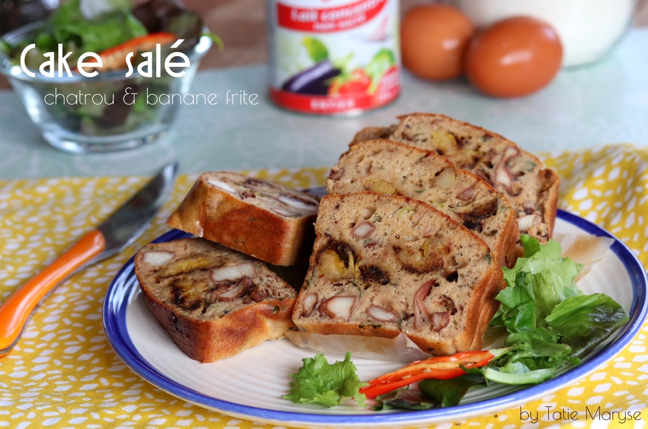 Recette du CAKE au CHATROU - by Tatie Maryse